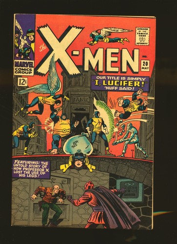 X-Men # 20 - Origin of Professor X losing use of his legs VF Cond | eBay