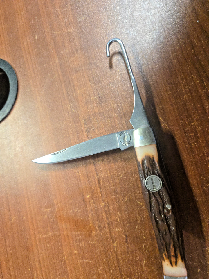 REMINGTON UMC R-1 Knife Upland Bird Hook Shotgun Choke Tube Tool TEMPER ...