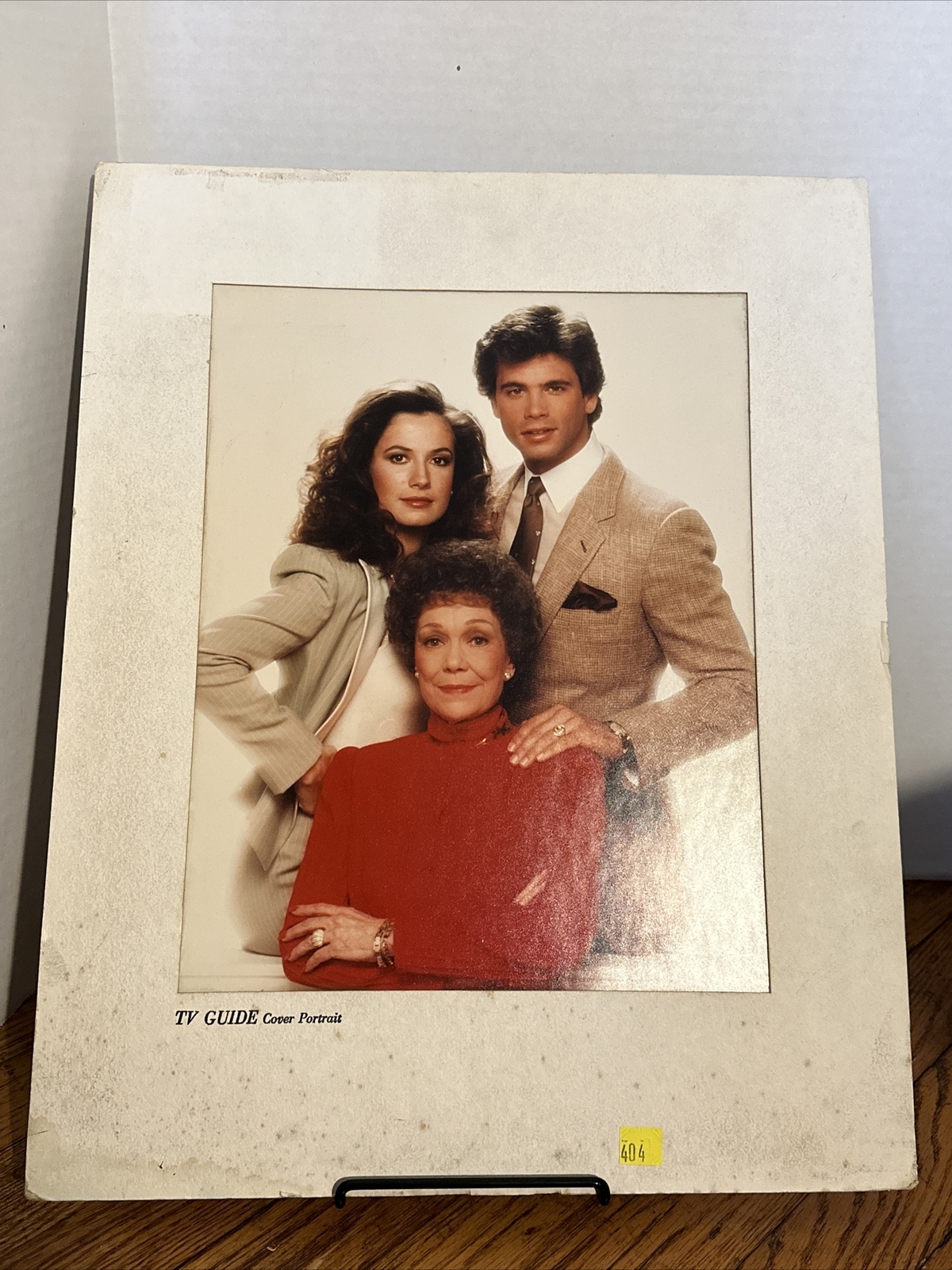 TV GUIDE COVER PORTRAIT Falcon Crest July 9, 1983 ART PHOTO PRINT | eBay