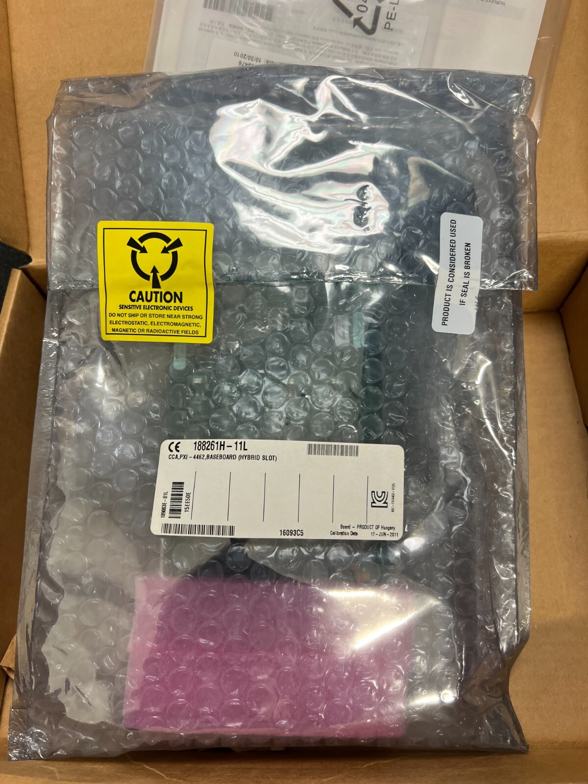 National Instruments PXI Sound and Vibration Module (PXI-4462) for sale ...