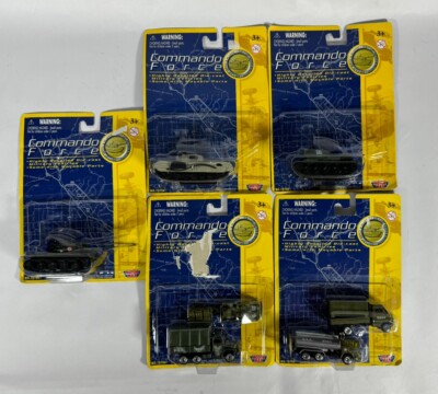 Motormax Comando Force Lot - Tanks And Trucks | eBay