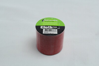 Red Cloth / Race Tape 48mm x 4.5 Metres Roll 100 Mph / Gaffer Tape ...