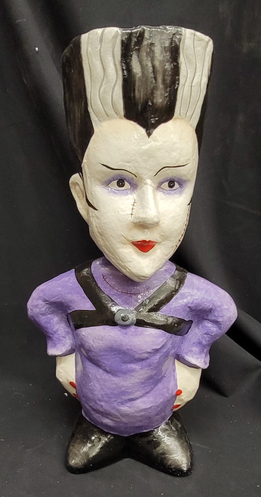 Morgue Sale: Dept 56 BRIDE Of FRANKENSTEIN Bobblehead Paper Mache ...