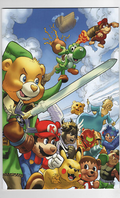 KILLER KARE BEARS #1 SUPER MARIO SMASH BROTHERS NINTENDO VIRGIN VARIANT ...