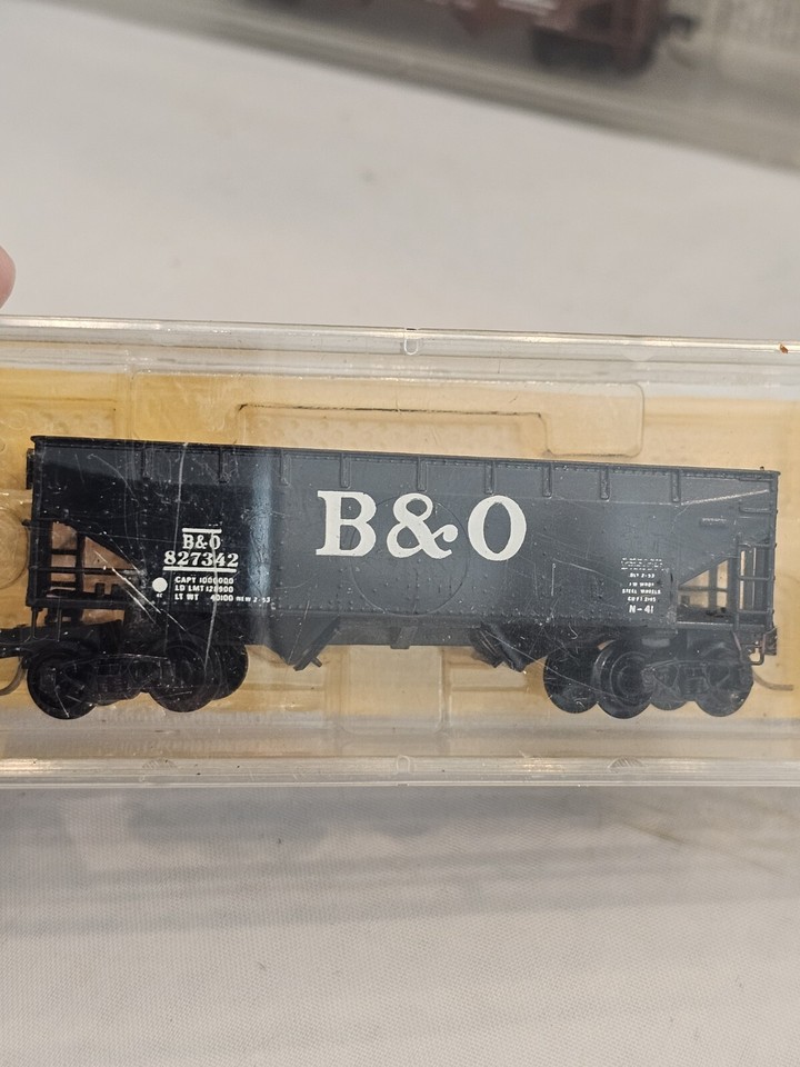 Micro Trains 33' N Scale Lot Of 5 Monon Ford B&O Locomotive Train Lot ...