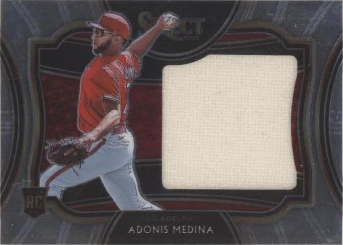 2021 Panini Select - Horizontal Rookie Jumbo Swatches Adonis Medina # ...