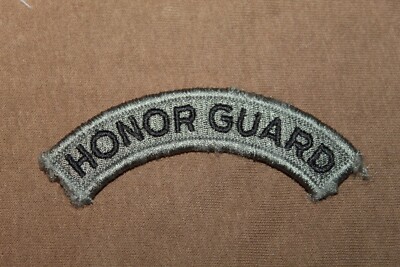 Original War on Terror Era U.S. Army "Honor Guard" Uniform Arch/Patch ...