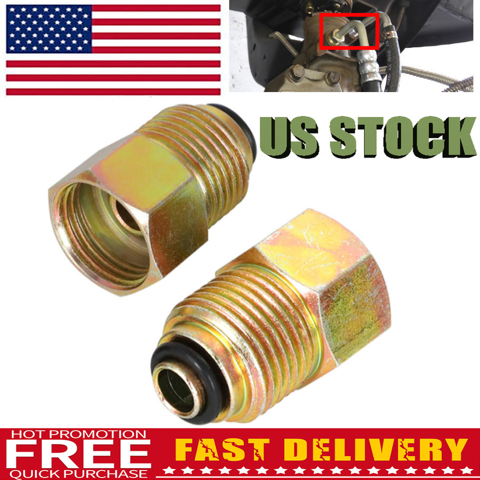 605 Power Steering Adapters Fitting Inverted Flare Box O-Ring Hoses Kit ...