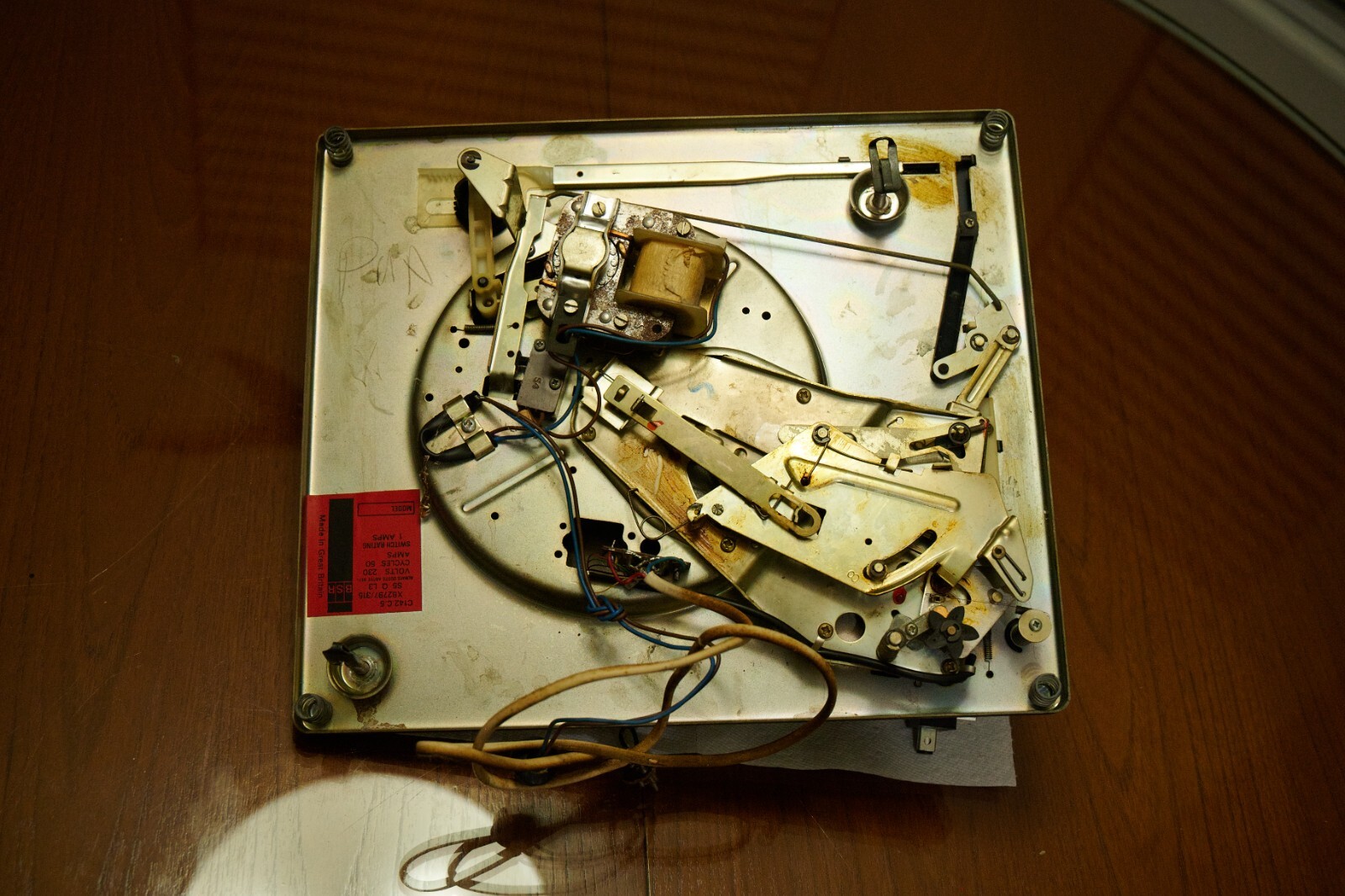 Vintage BSR Solid State Turntable | eBay