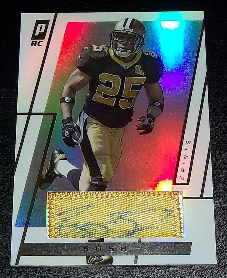 /99 Rc Jersey Patch Reggie Bush Auto 2006 Topps Paradigm Rookie Signed ...