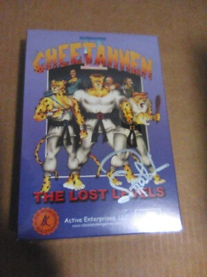 Cheetahmen II The Lost Levels Signed by Greg Pabich Sealed game | eBay