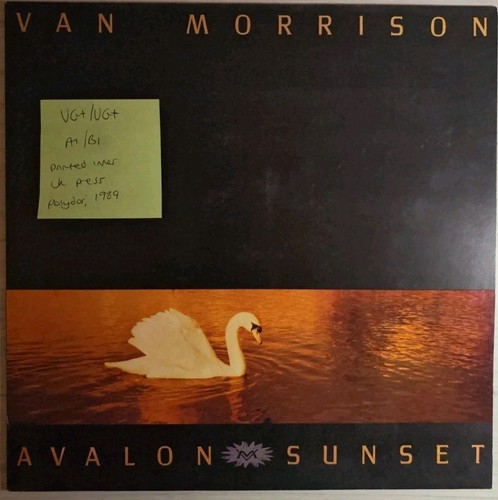 Van Morrison Avalon Sunset Vinyl Record VG+/VG+ 839 262-1 1989 | eBay UK