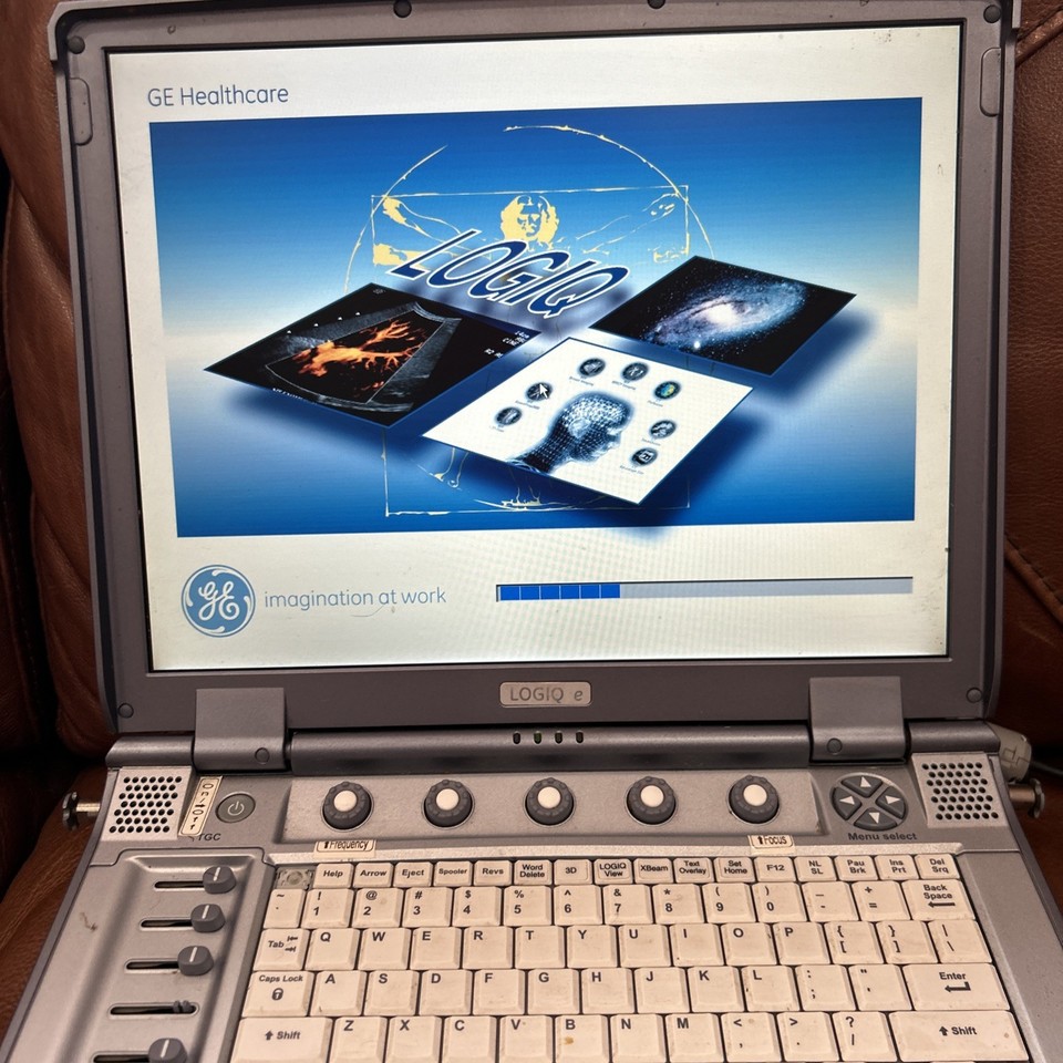 GE LOGIQ E Portable Ultrasound Machine Working Well | eBay
