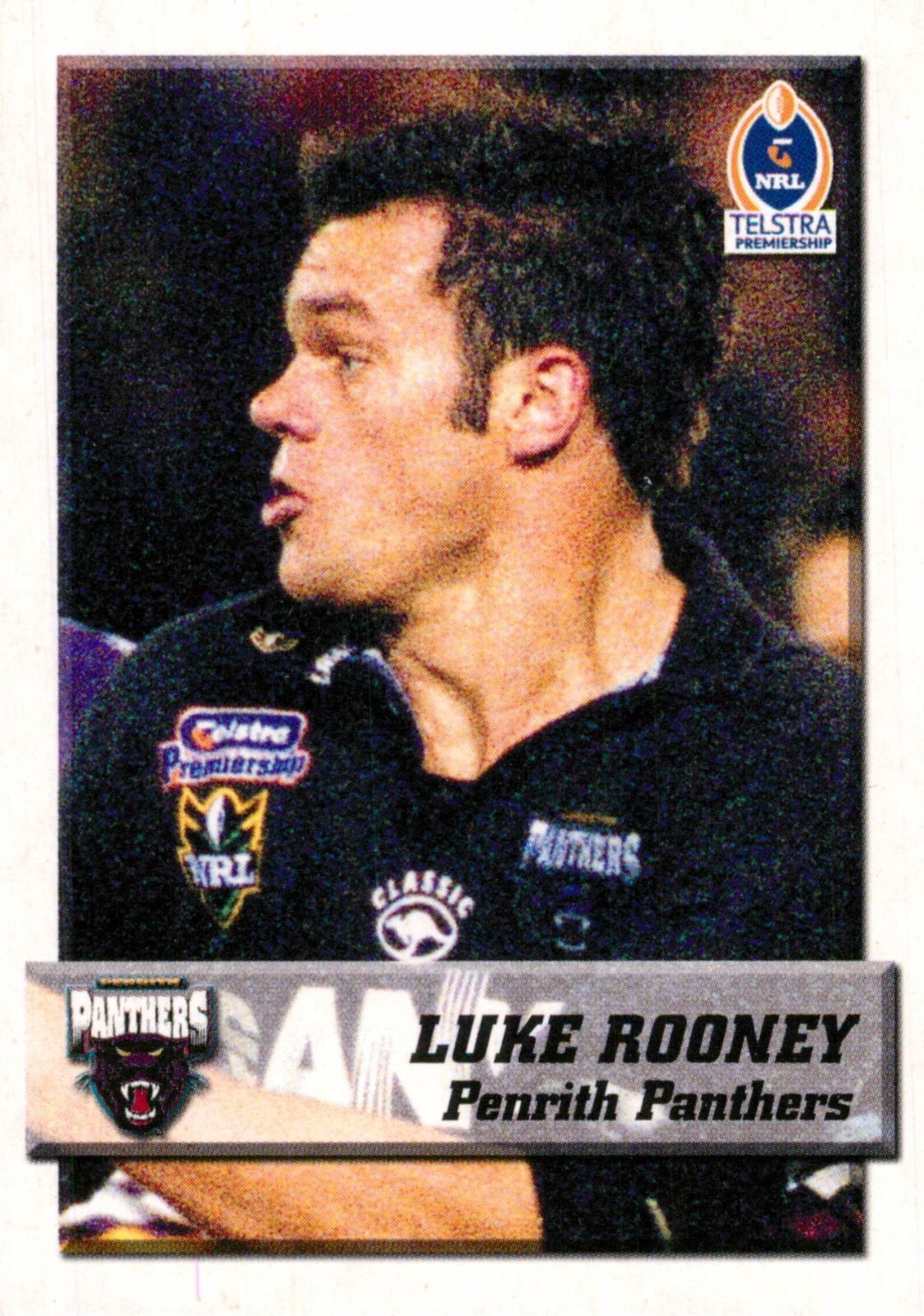 2002 PENRITH PANTHERS NRL Card LUKE ROONEY Daily Telegraph | eBay Australia