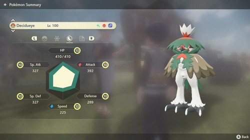 Shiny Hisuian Decidueye 6iv Alpha Non Shiny Best Stats Pokemon Legends ...