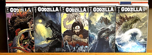 GODZILLA: RAGE ACROSS TIME #1-5 FULL RUN/SET (IDW 2016) NICE!! | eBay