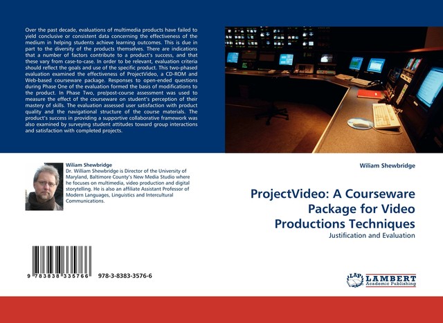 Projectvideo: A Courseware Package For Video Productions Techniques von ...
