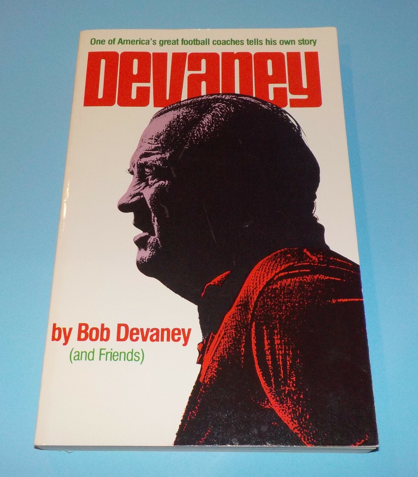 Nebraska Huskers Bob Devaney Signed Autographed Book Devaney & Friends ...