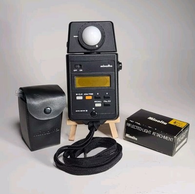 Minolta Light Meter III with Accessories | eBay
