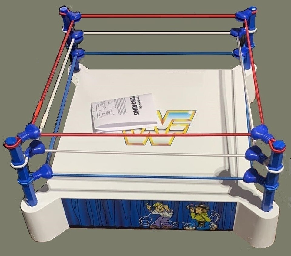 LJN WWF "SLING 'EM FLING 'EM" WRESTLING RING REPLACEMENT ROPES ~ FREE ...