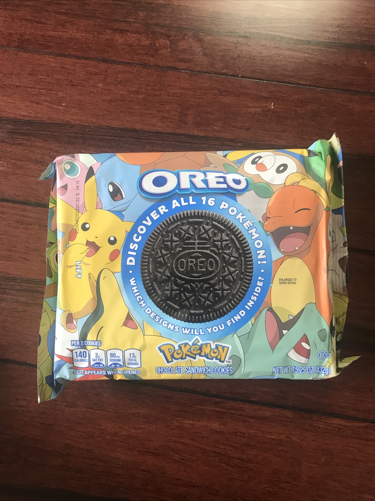 NEW Nabisco Oreo Pokemon Chocolate Sandwich | Grelly USA