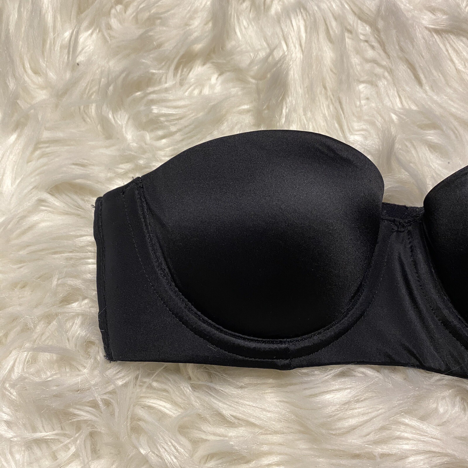 Savage X Fenty 32A Bra Black Strapless Lined Underwir… - Gem
