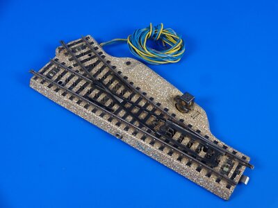 MARKLIN H0 - 5204 - Right Straight Switch - M Track (09)/ VG | eBay