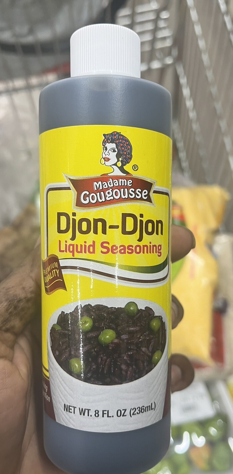 Djon-Djon Liquid Seasoning Madame Gougousse Haitian Black Mushroom ...