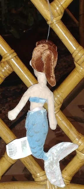 Little Mermaid Ariel & Her Sisters Adella Mini Plush Doll Disney RaRe 9 ...