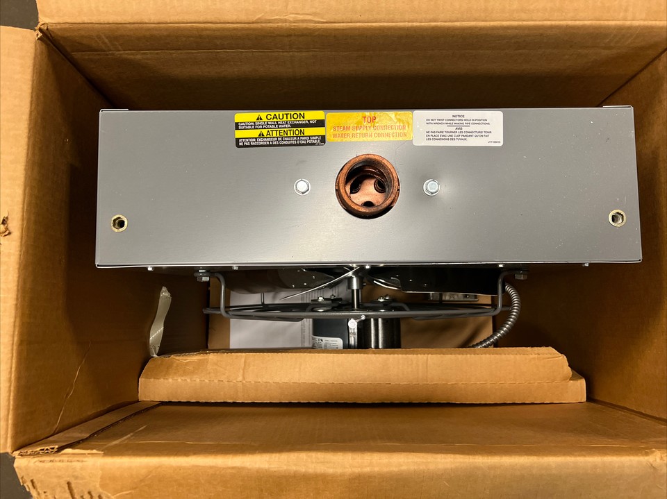 Beacon/Morris Horizontal Hydronic Heater, Type Coil Style, 87100 BTU ...