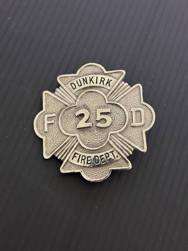 Obsolete Vintage Dunkirk Maryland Fire Department Fireman's Badge | eBay