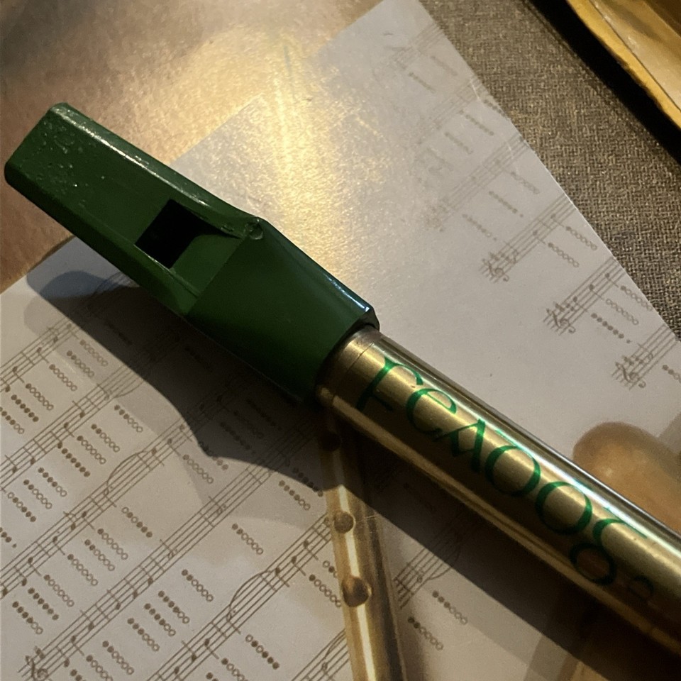 Feadog Irish Tin Whistle Pack Whistle + Book Set LOT of 2 Ireland 1992 ...
