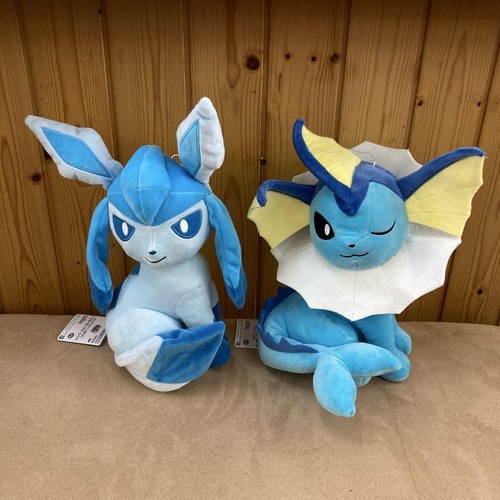 Pokemon Leafeon And Vaporeon Plush Stuffed Toy Tag 8 | eBay