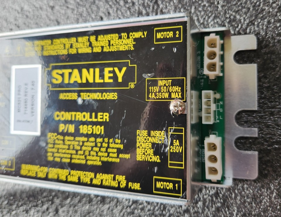 Stanley MC521 Pro Automatic Door Control Board Dual Core (For Rebuild ...