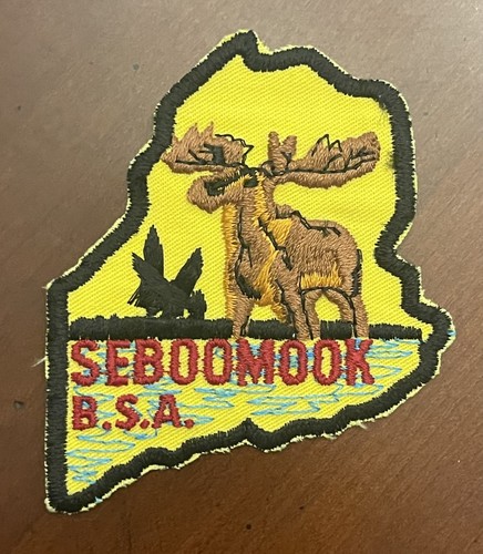 Seboomook High Adventure Base Patch Boy Scout Maine BSA Badge | eBay