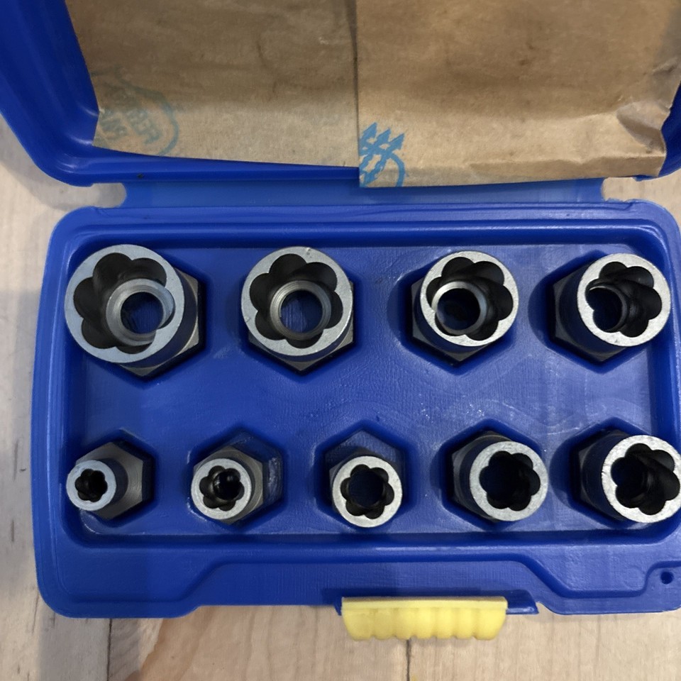 Irwin Hanson Bolt Extractor Set 9pc | eBay