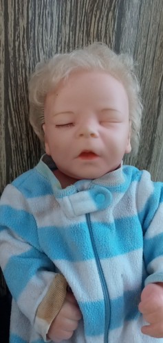 Lifelike Reborn Baby Boy Doll Realistic Newborn Anatomically Correct ...