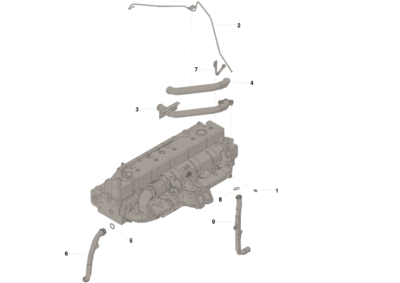 NEW OEM CUMMINS KIT,EXH RCN COOLER 4352347 | eBay