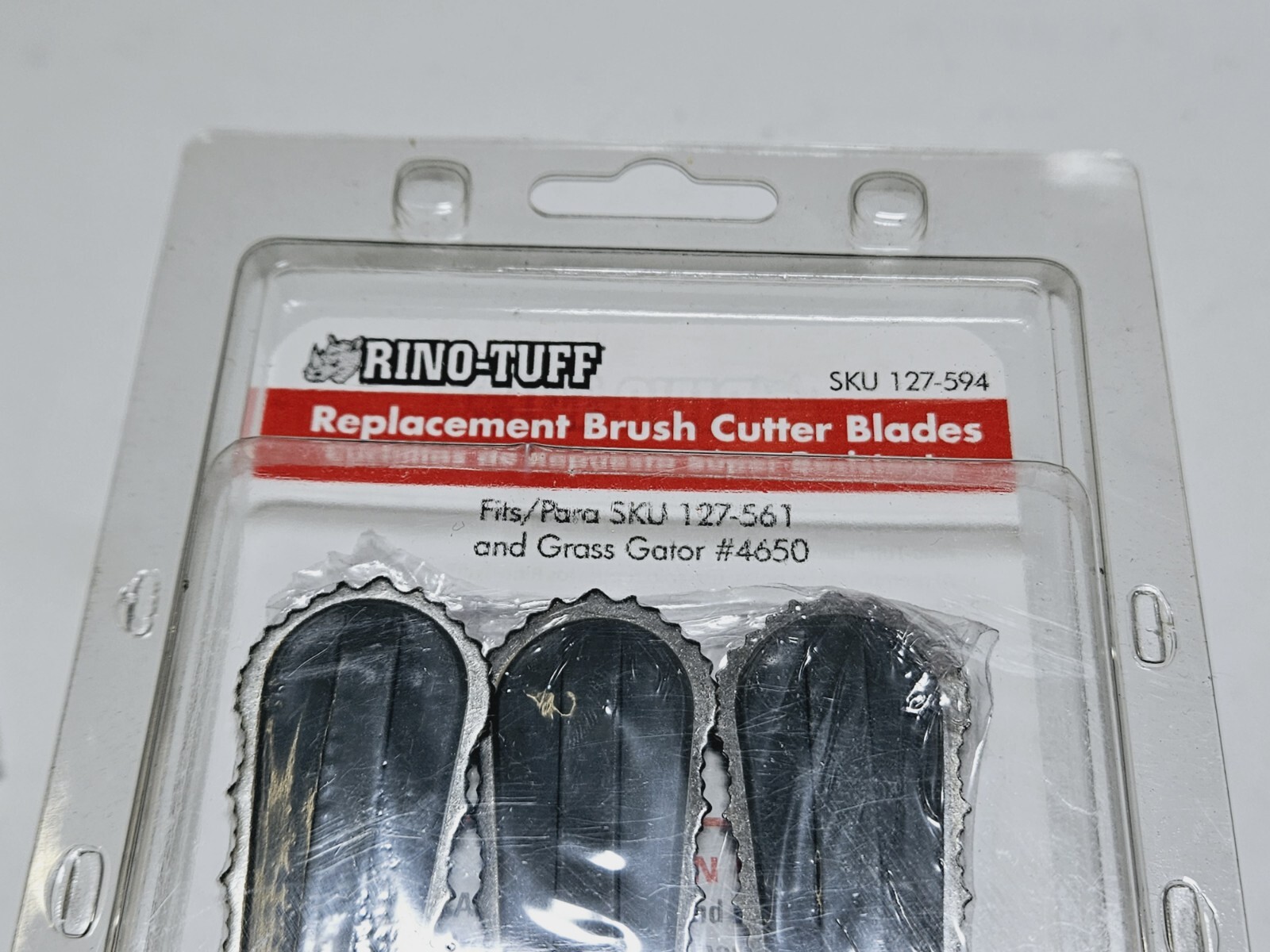 rino-tuff replacement brush cutter blades 6pc | eBay