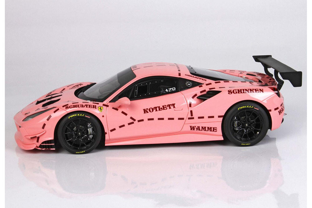 BBR P18195-1V 1/18 Ferrari 488 Challenge Rolex 24H Daytona 2018 Pink ...