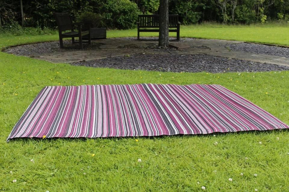 Large Garden Fabric Alfresco Rugs Outdoor Indoor 120x180cm Non Slip Mat ...