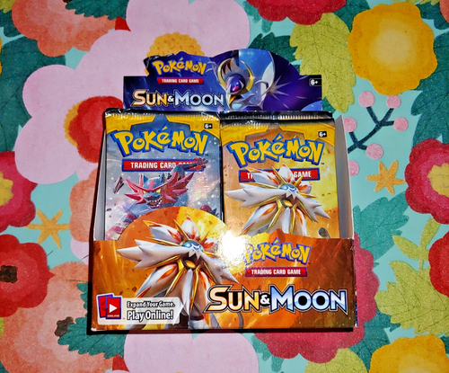 Pokemon Sun And Moon Base Set Booster Pack Lot of 26 NEW SEALED | eBay
