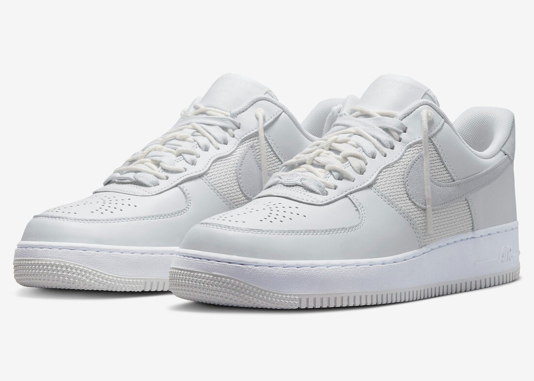 Men's Nike x Slam Jam Air Force 1 Low “Triple White” DX5590 Men's Nike x Slam Jam Air Force 1 Low “Triple White” DX5590