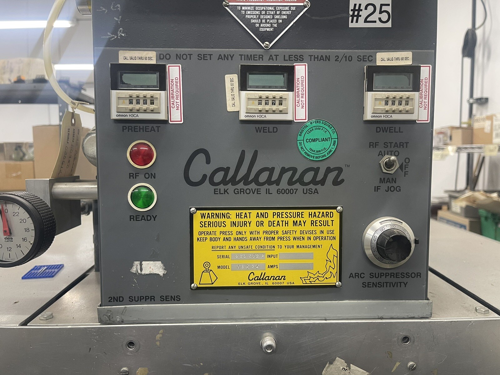Callanan RF vinyl welder, sealing machine, packaging machine | eBay