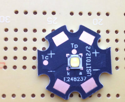 Luxeon T Lumileds Neutral White 4000K 288lm 3W LED Emitter & Star ...