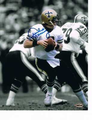 NEW ORLEANS SAINTS ARCHIE MANNING SIGNED/AUTOGRAPHED 8 X 10 PHOTO | eBay