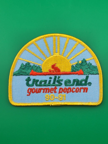 Trail's End Gourmet Popcorn 90-91 Patch BSA Boy Scouts Of America New ...