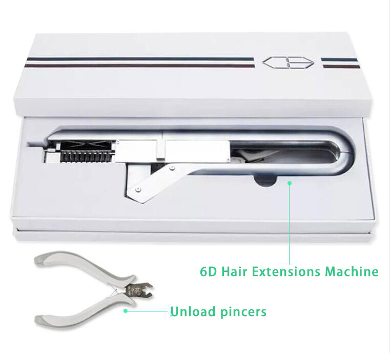 6D Extension Machine Salon Fusion Tool Connector Human Hair Extension ...