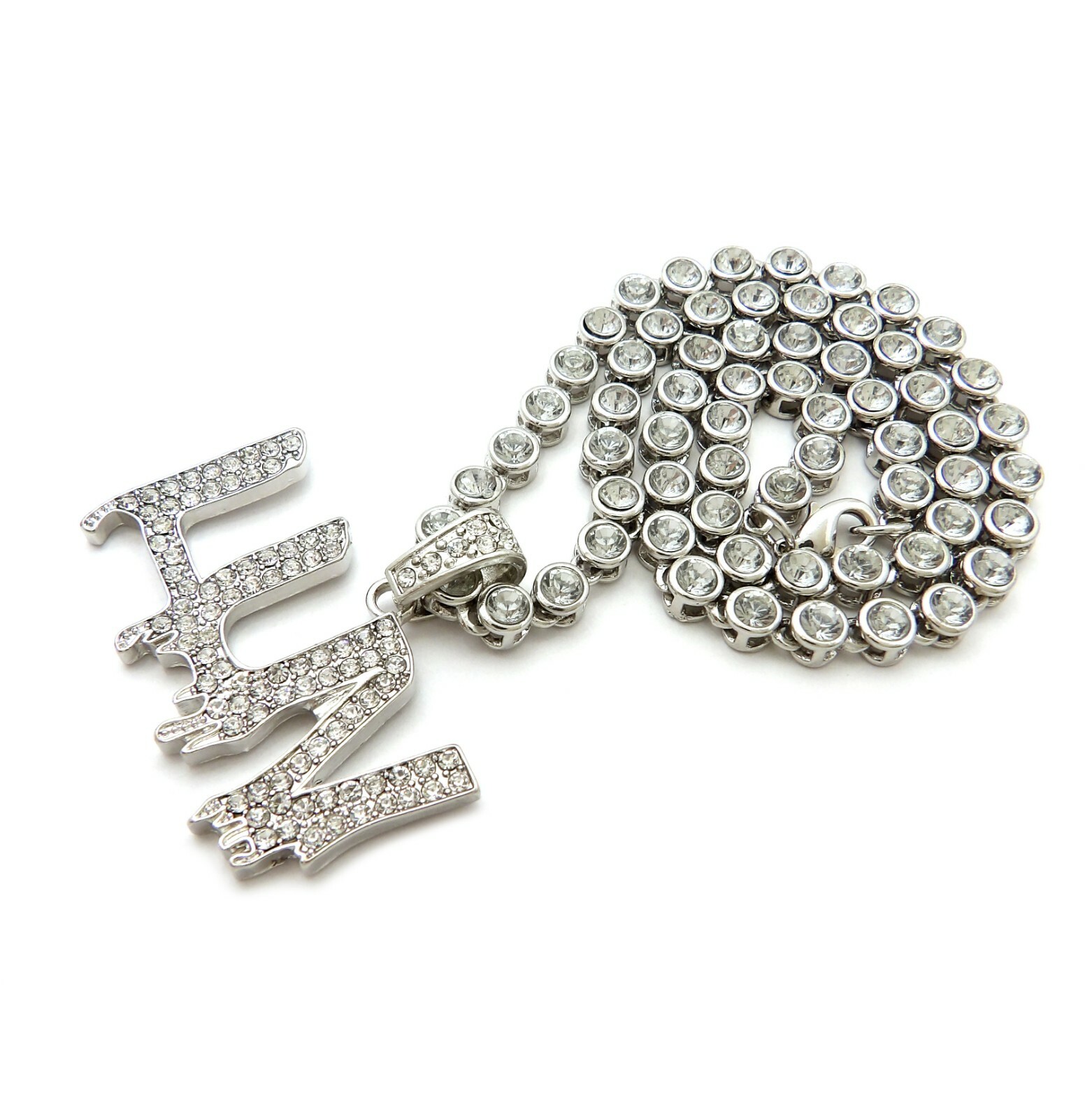 New Ice Bling Lil Uzi Vert LUV Chain | eBay