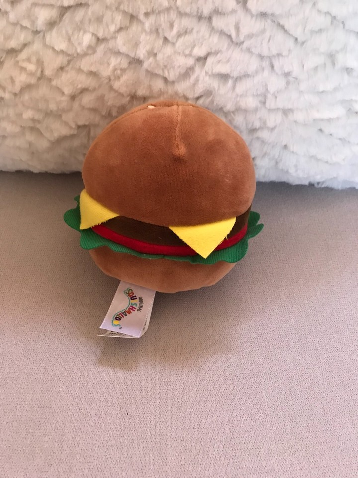 Squishmallows Carl the Hamburger 5" Cheeseburger Plush Original ...
